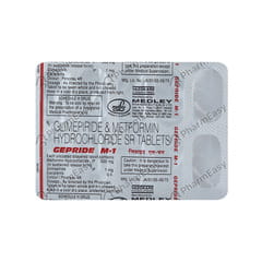 Gepride M1 Tab - Uses, Side Effects, Dosage, Composition & Price ...