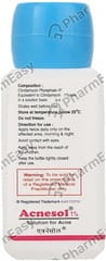 Acnesol 1 % Liquid For Skin Application (25): Uses, Side Effects, Price ...