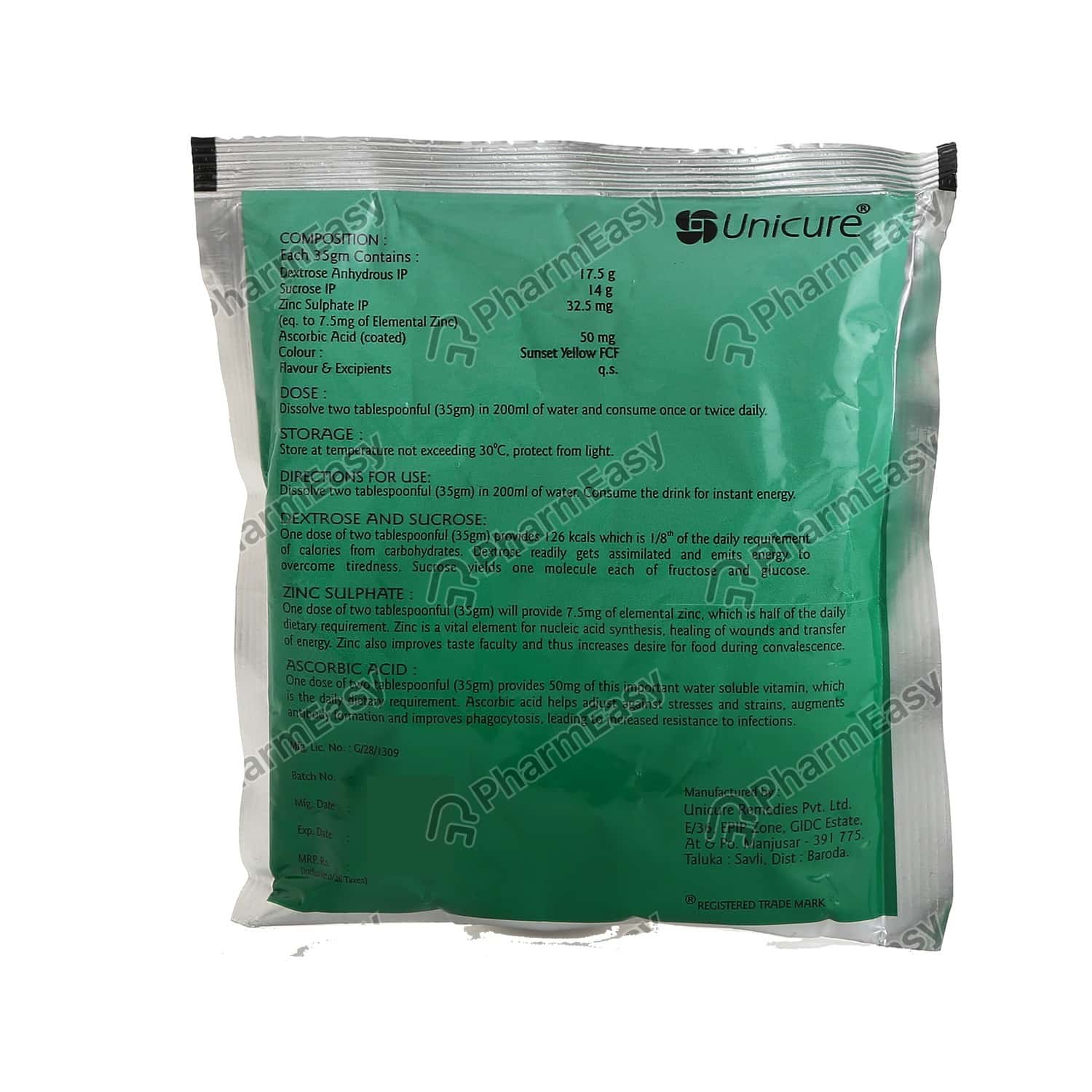 Buy Vital Z Packet Of 140gm Powder Online at Flat 18% OFF* | PharmEasy