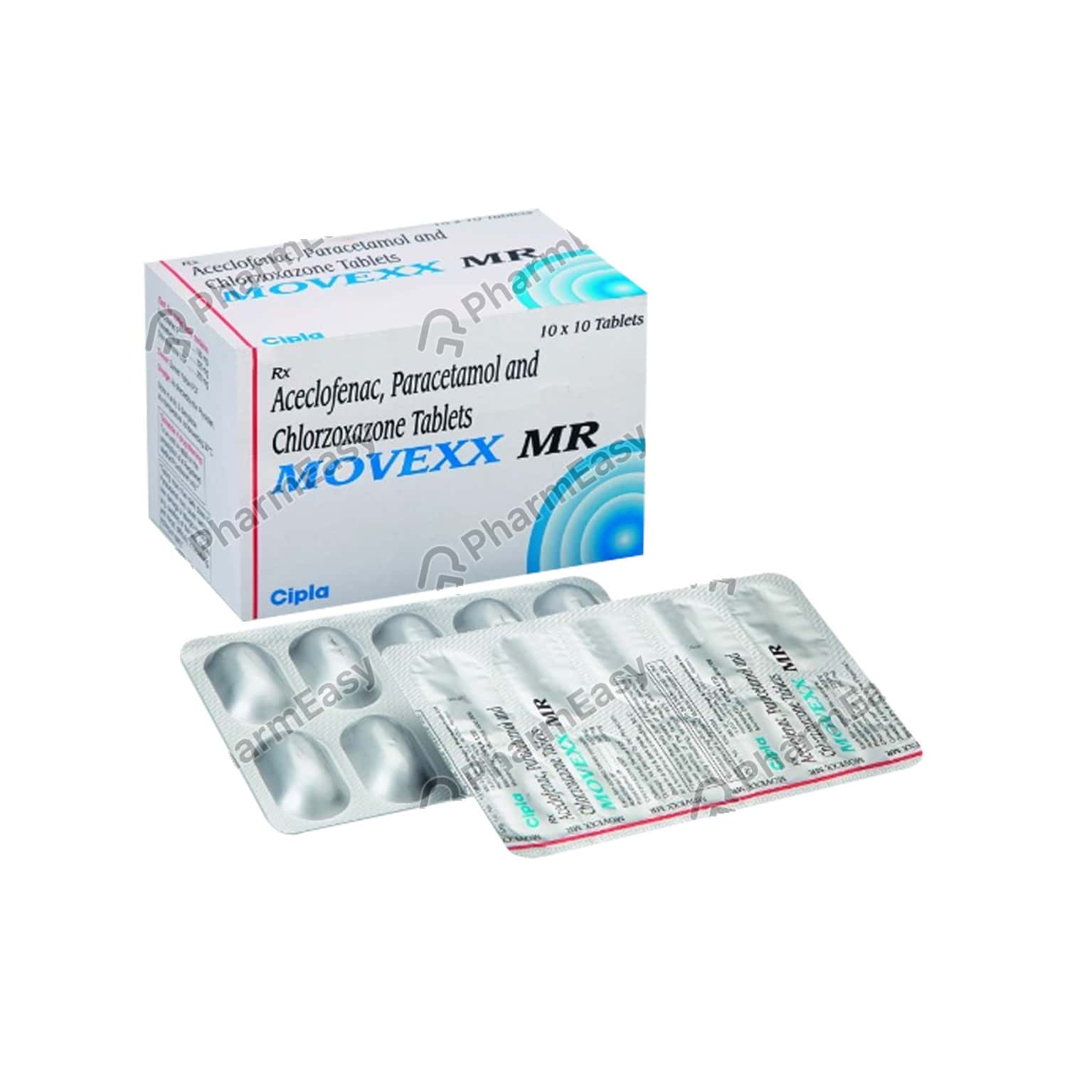 Buy Movexx Mr Strip Of 10 Tablets Online at Flat 18% OFF* | PharmEasy