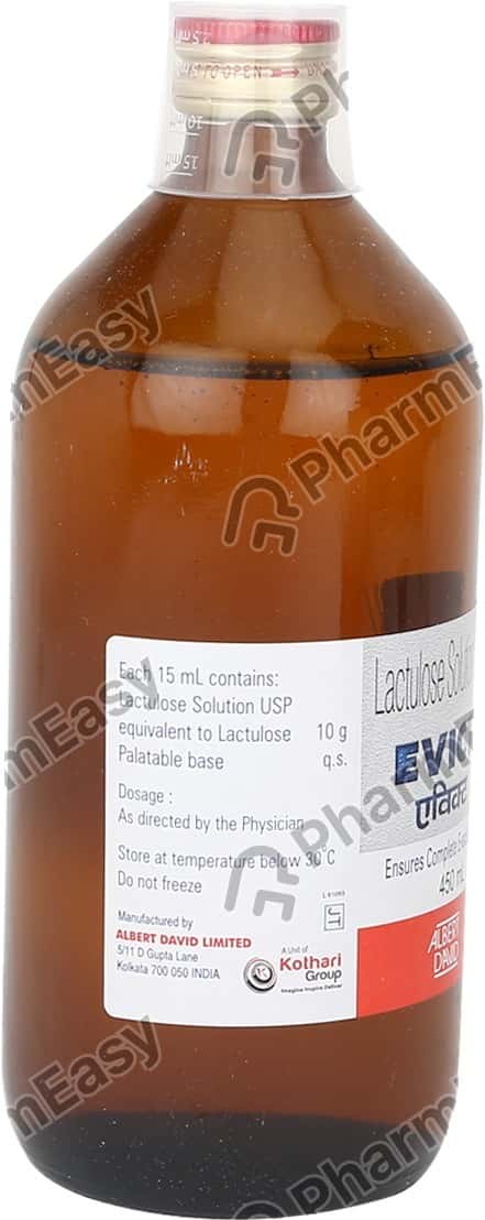 Evict 10 GM/15ML Oral Solution (450): Uses, Side Effects, Price, Dosage ...