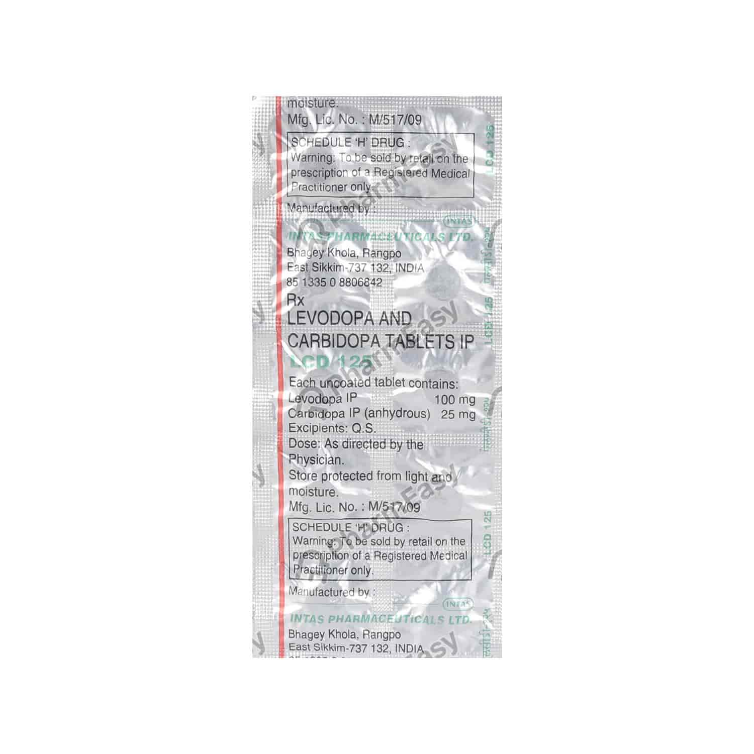 Buy Lcd 125mg Tab Online at Flat 18% OFF* | PharmEasy