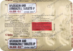Olox Oz Strip Of 10 Tablets: Uses, Side Effects, Price & Dosage | PharmEasy