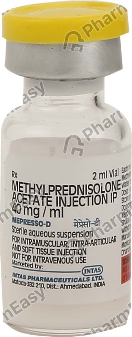 Buy Mepresso D 40 MG Suspension For Injection (2) Online at Flat 15% ...
