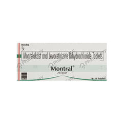Montral Tablet - Uses, Side Effects, Dosage, Composition & Price ...
