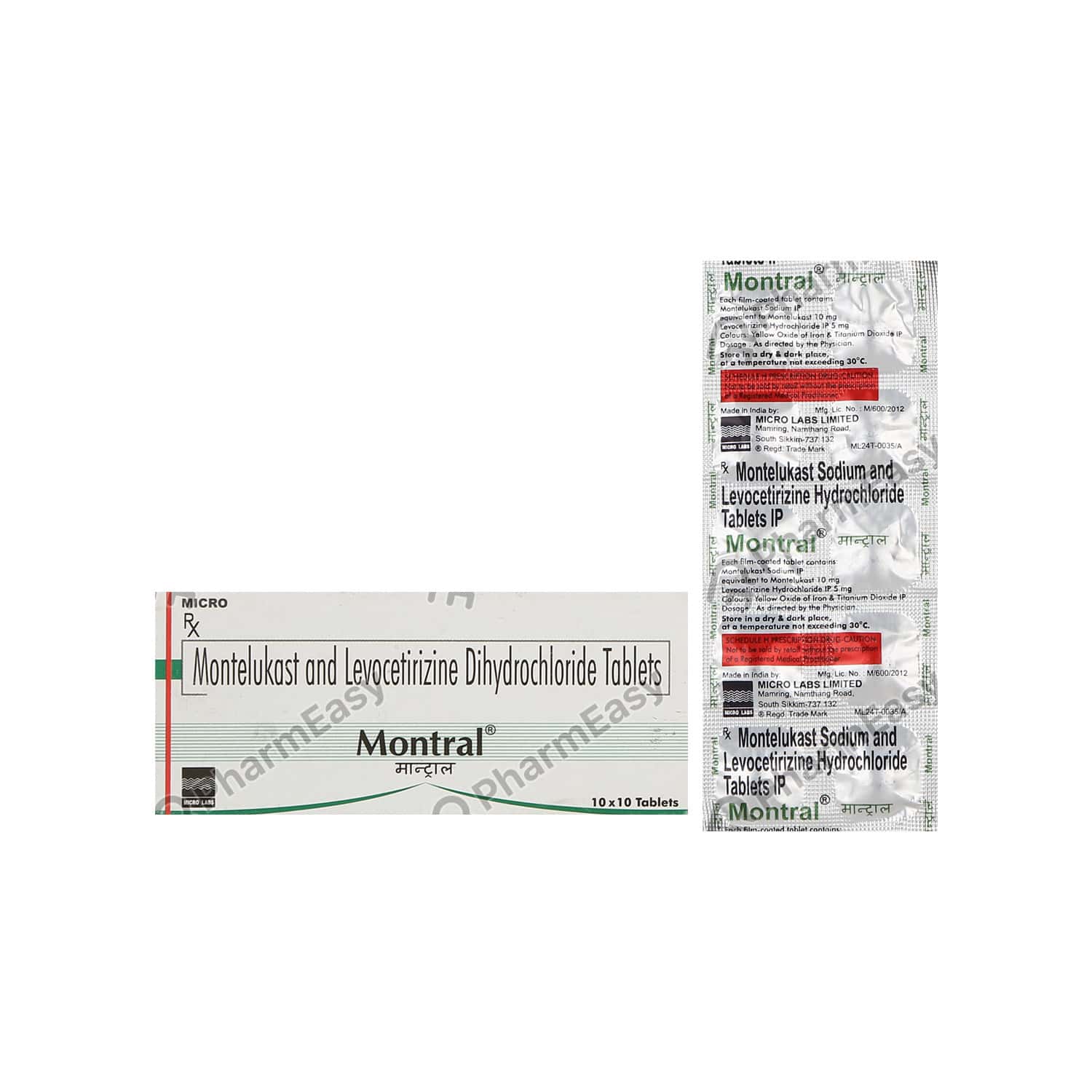 Montral Tablet - Uses, Side Effects, Dosage, Composition & Price ...