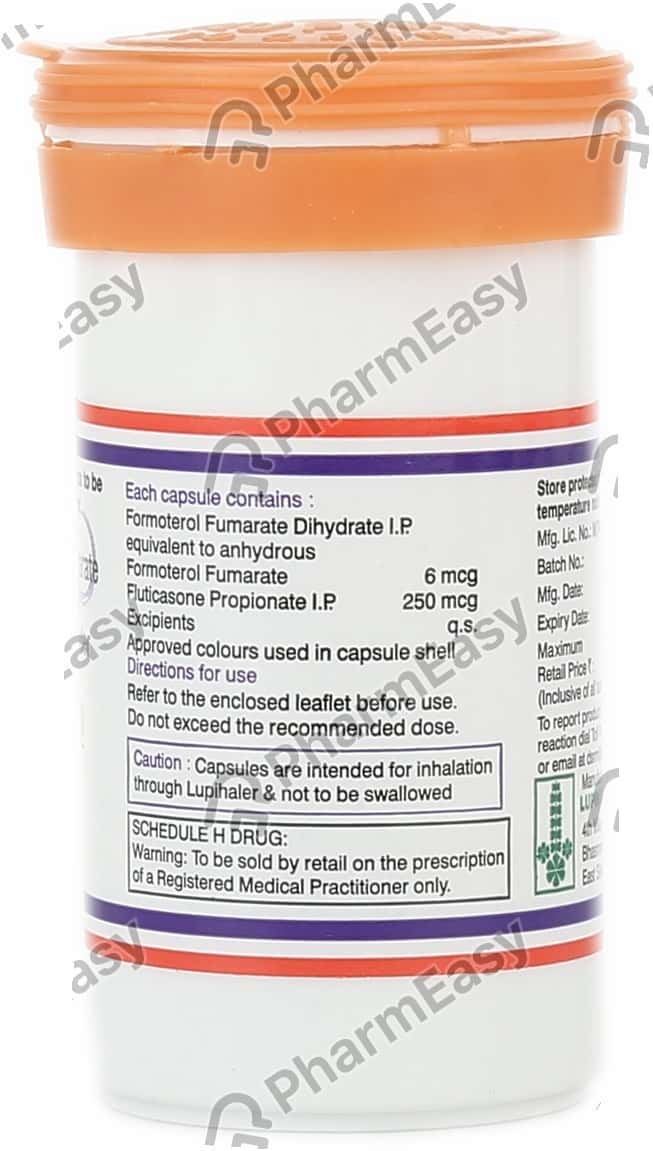 Formoflo 250mcg Transcaps: Uses, Side Effects, Price & Dosage | PharmEasy