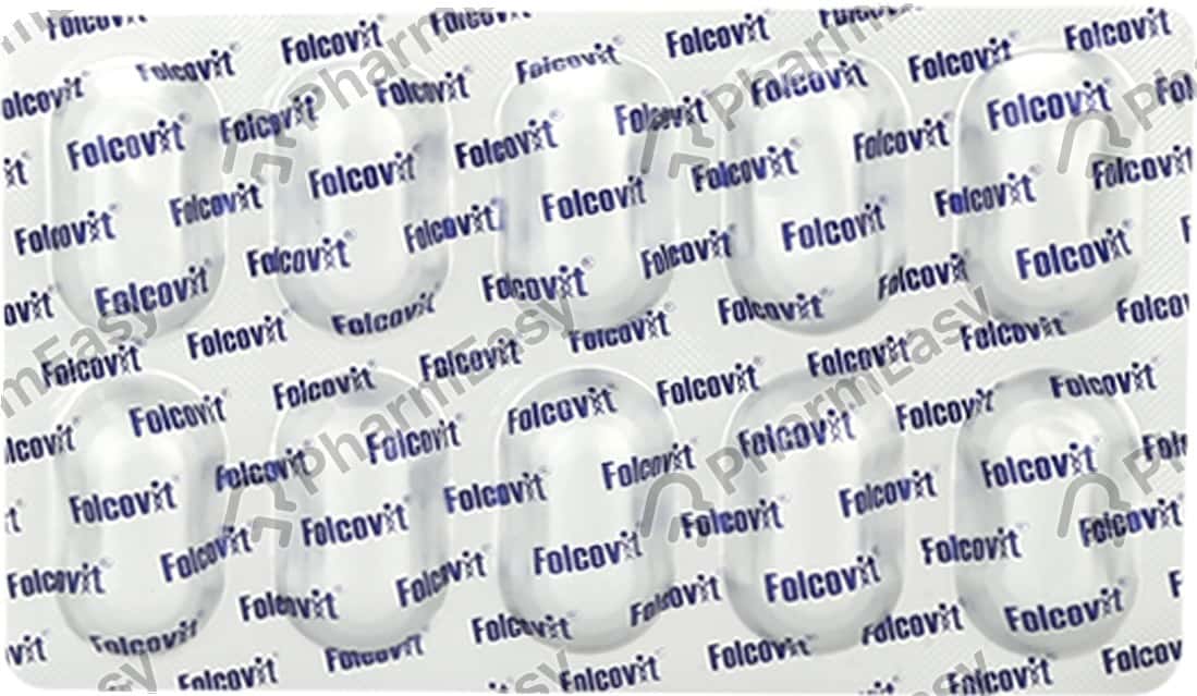 Buy Folcovit Strip Of 10 Capsules Online at Flat 15% OFF | PharmEasy