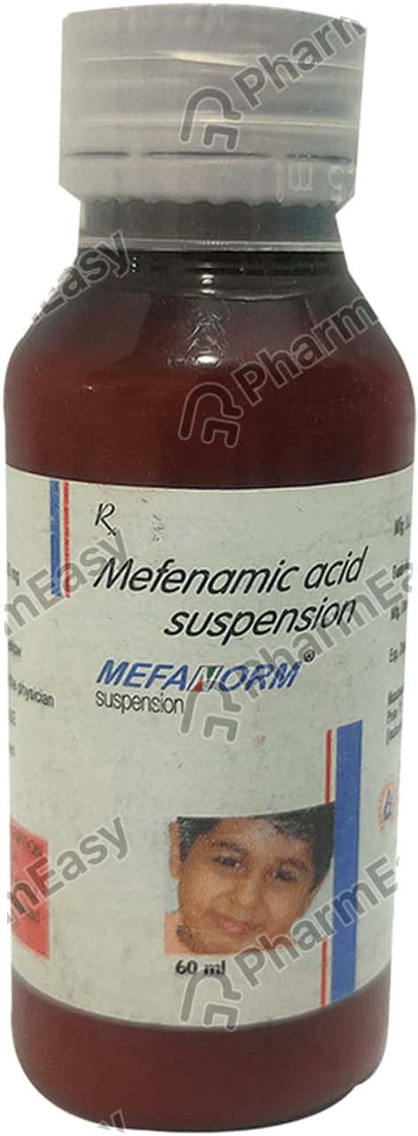 Mefanorm 100 MG/5ML Suspension (60): Uses, Side Effects, Price & Dosage ...