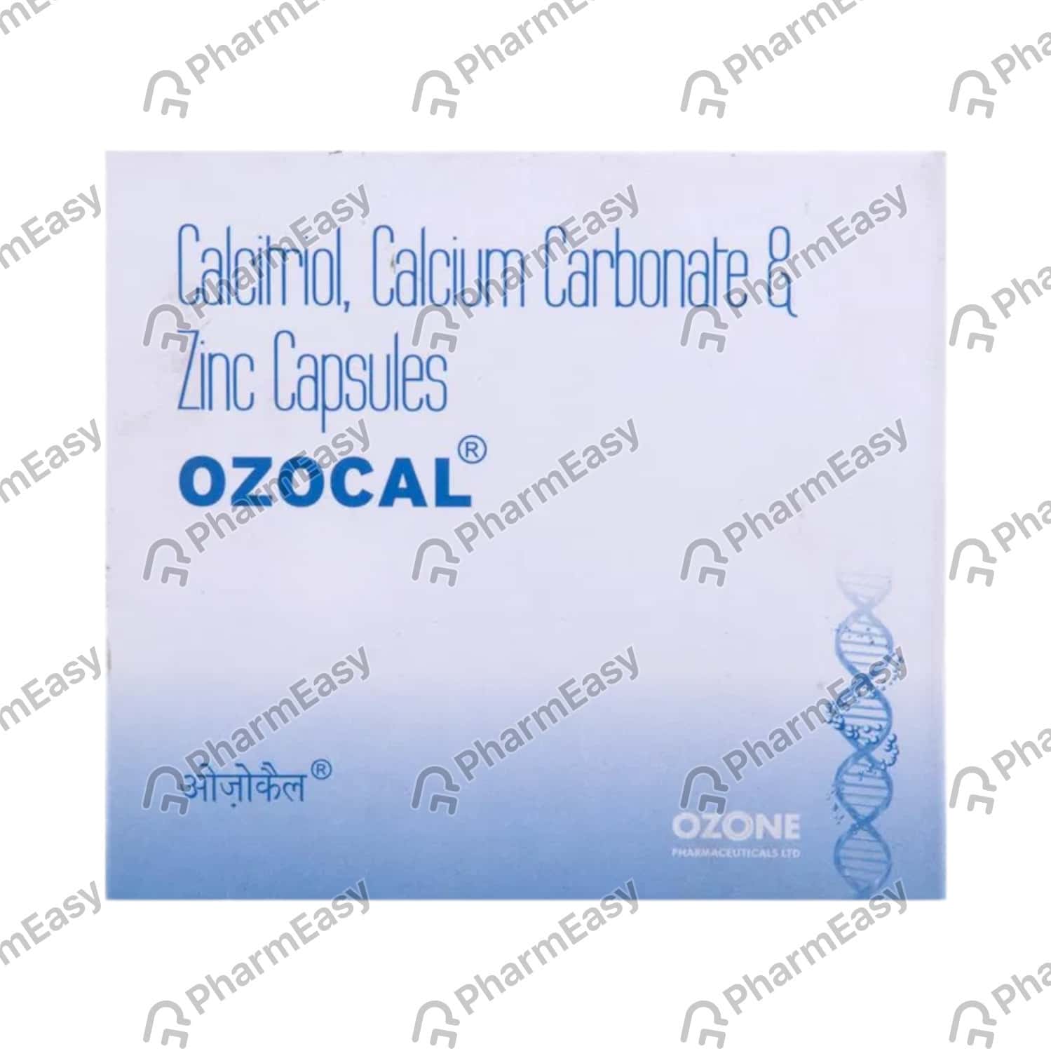 Ozocal Strip Of 10 Capsules: Uses, Side Effects, Price & Dosage | PharmEasy
