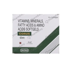 Buy Corus Capsule (10) Online at Flat 18% OFF* | PharmEasy