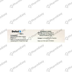 Defza 6 Tablet: Uses, Side Effects, Price, Dosage & More Info - PharmEasy