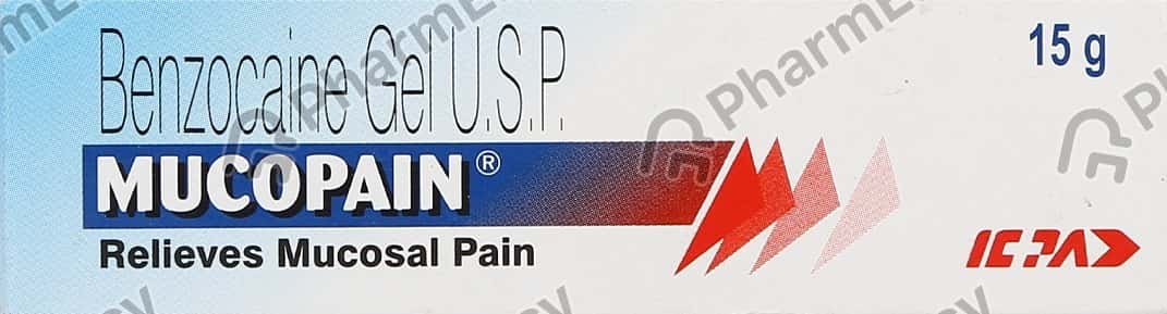 Mucopain 20 % Mouth Gel (15): Uses, Side Effects, Price & Dosage ...