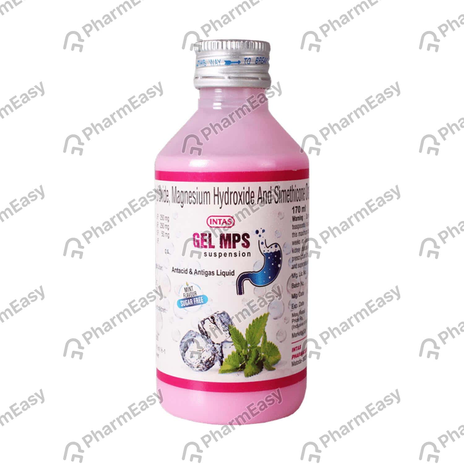 Gel Mps Mint Flavour Sugar Free Bottle Of 170ml Suspension: Uses, Side ...