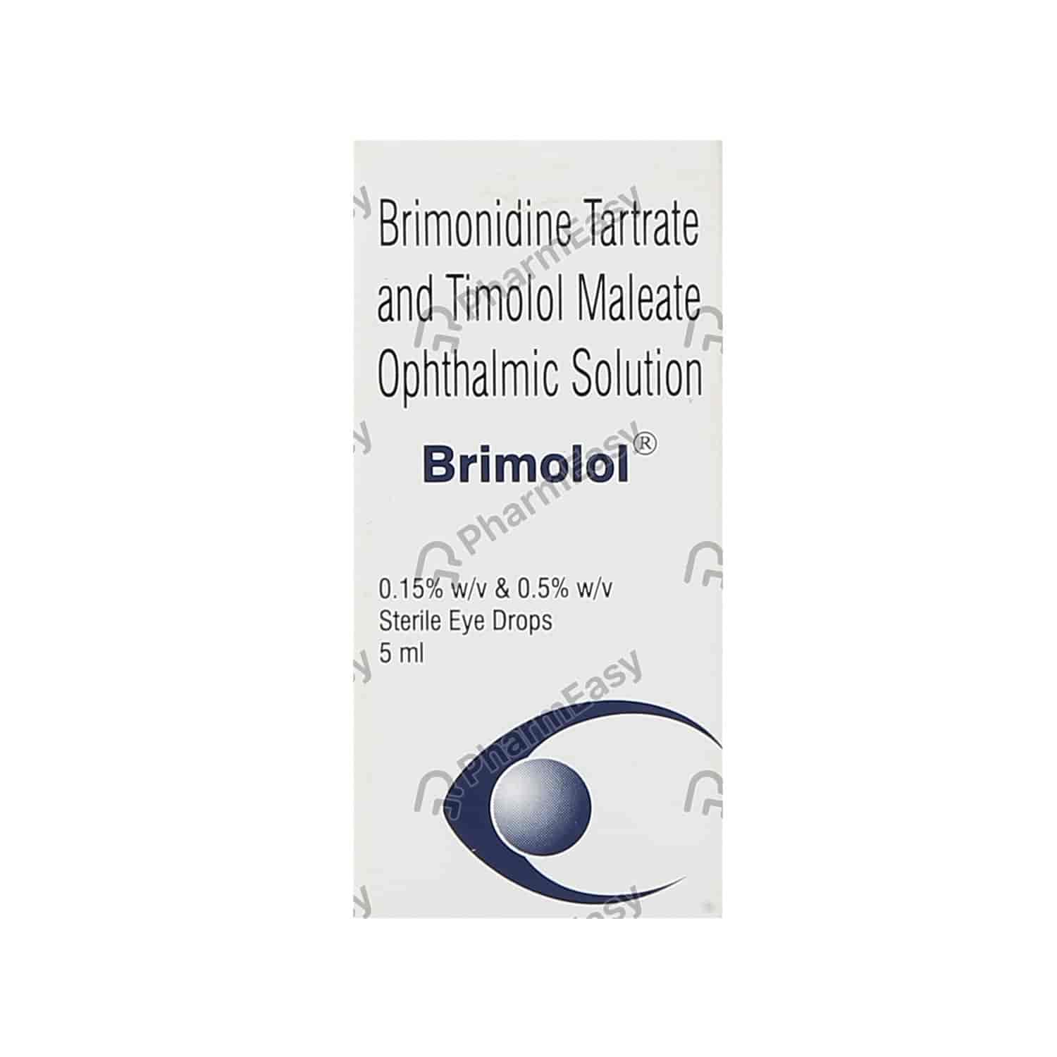 Buy Brimolol Eye Drops 5ml Online at Flat 18% OFF* | PharmEasy