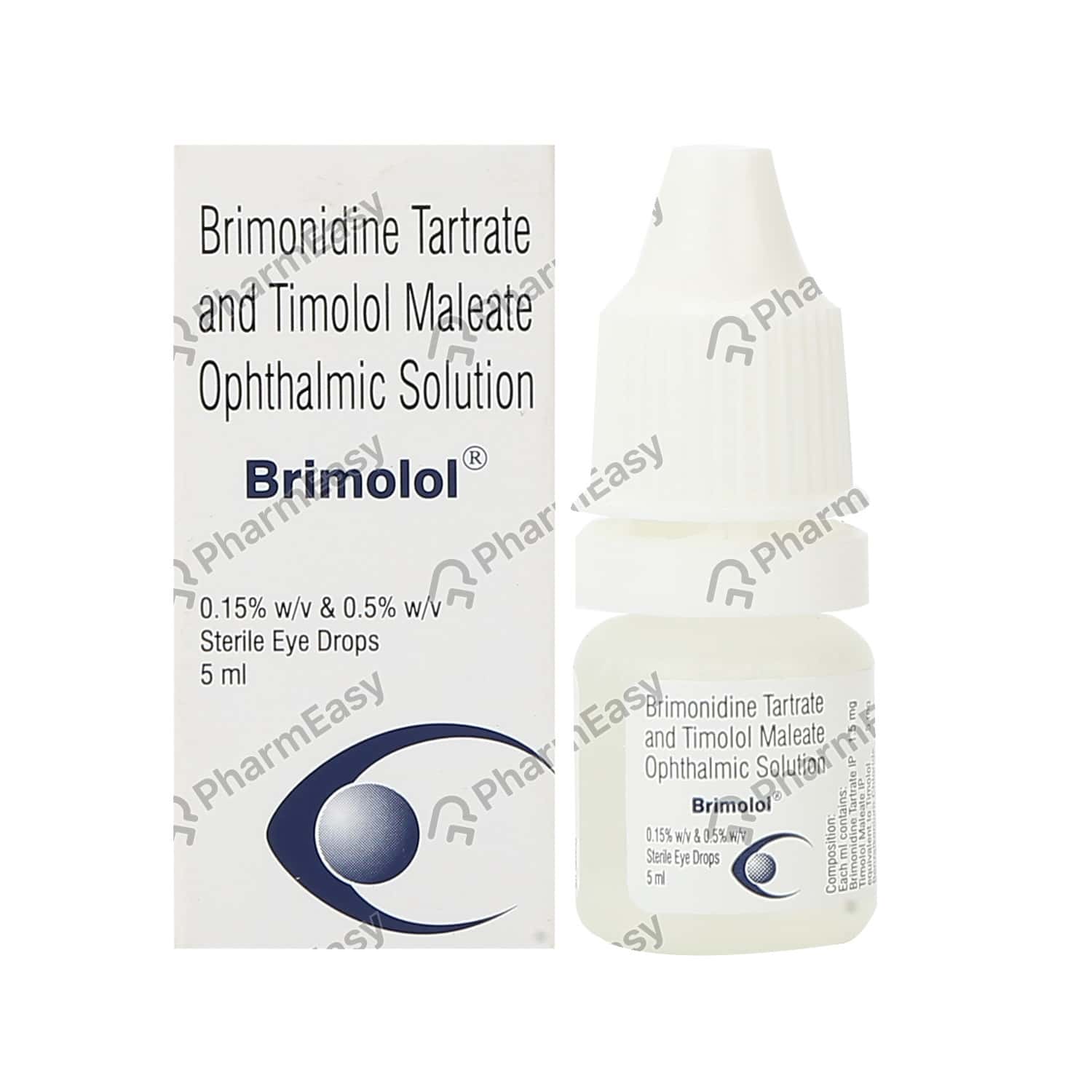Buy Brimolol Eye Drops 5ml Online at Flat 18% OFF* | PharmEasy