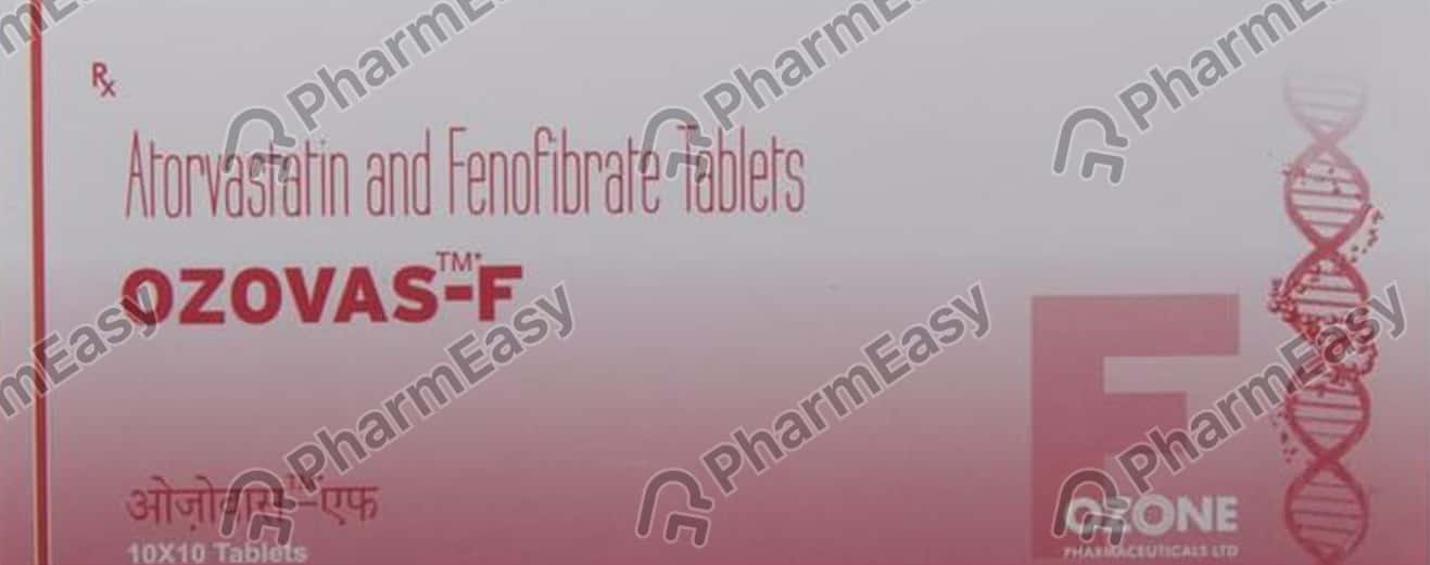 Ozovas F Strip Of 10 Tablets: Uses, Side Effects, Price & Dosage ...