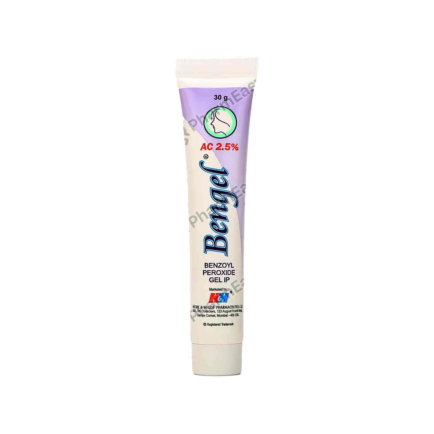 Buy Bengel Ac 2.5% Gel 30gm Online at Flat 18% OFF* | PharmEasy