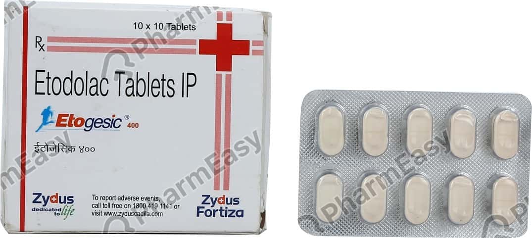 Etogesic 400 MG Tablet (10): Uses, Side Effects, Price & Dosage | PharmEasy