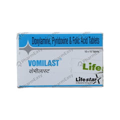 Vomilast Strip Of 10 Tablets - Uses, Side Effects, Dosage, Composition ...