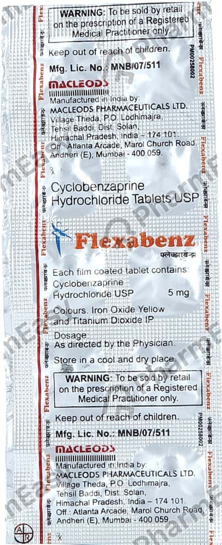 Flexabenz Tablet: Uses, Side-effects, Price, Dosage & More Info - PharmEasy