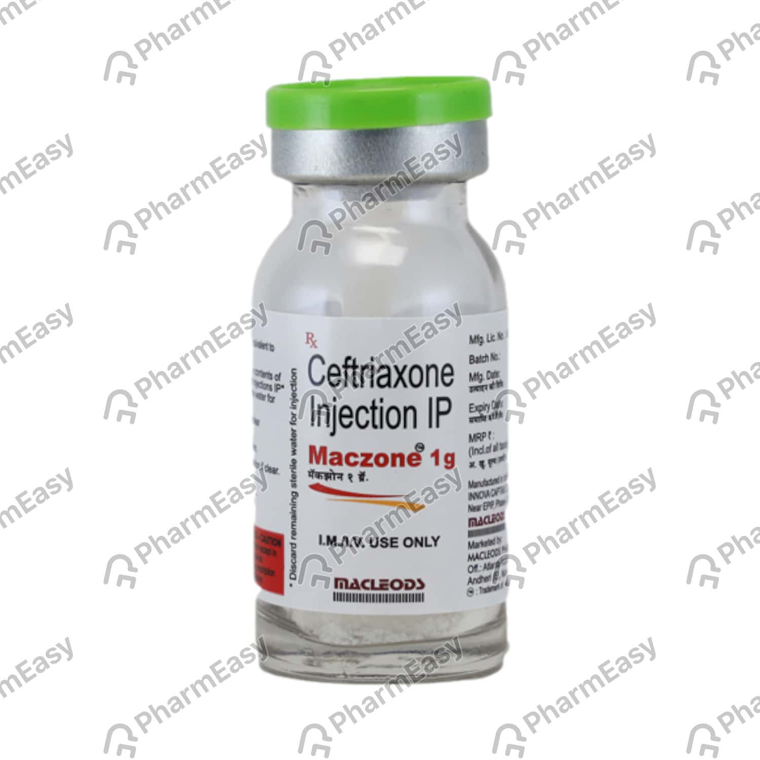 Maczone 1 G Powder For Injection (1): Uses, Side Effects, Price ...