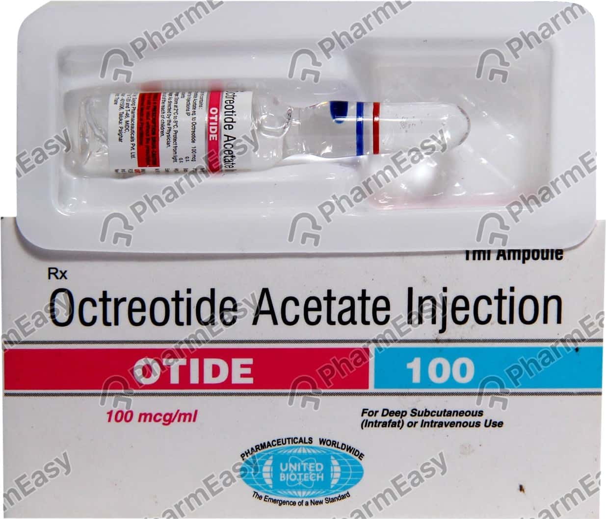 Otide 100 MCG Solution For Injection (1): Uses, Side Effects, Price ...