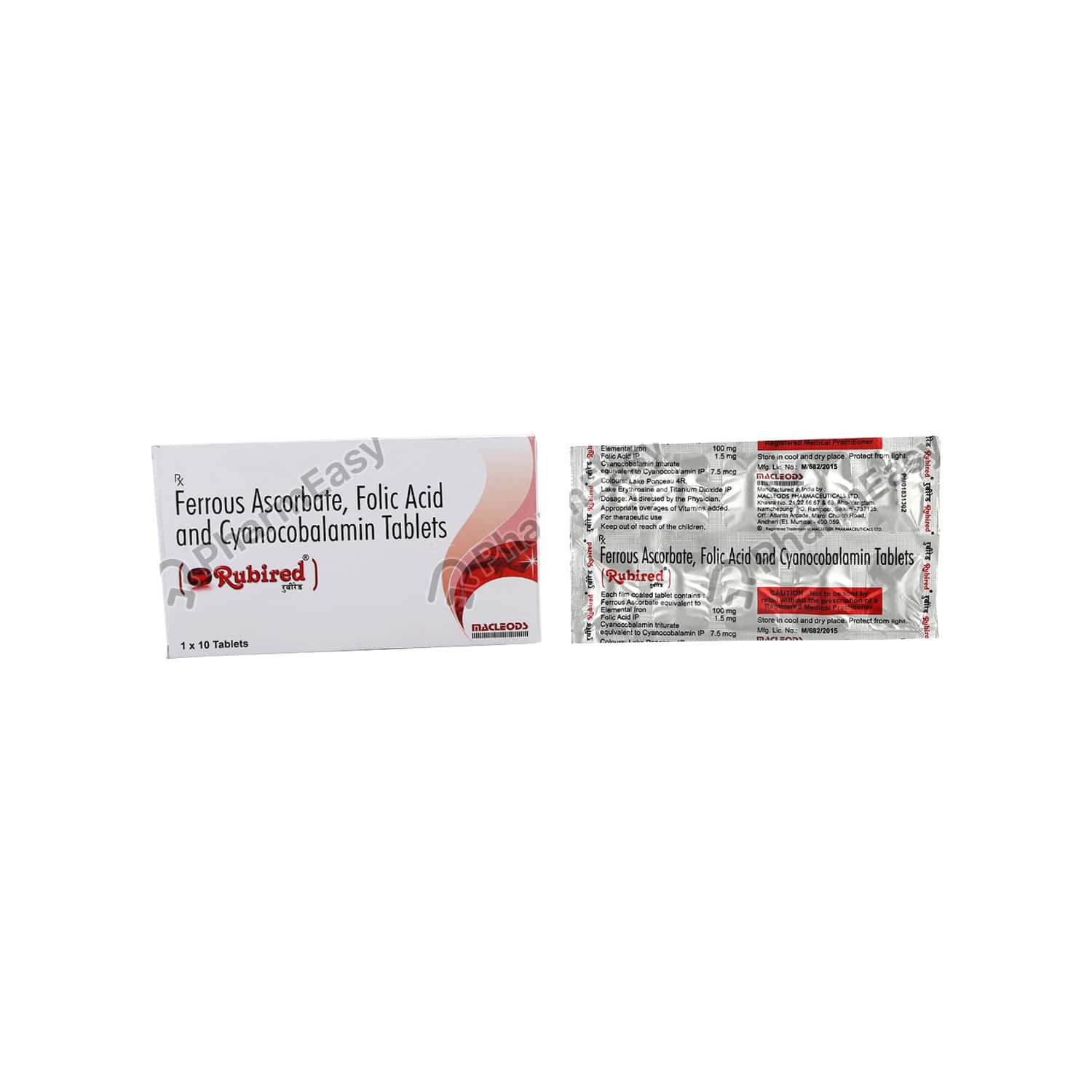 Buy Rubired Tablet Online at Flat 18% OFF* | PharmEasy