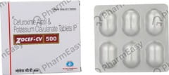 Zocef CV 500 Tablet: Uses, Side-effects, Price, Dosage & More Info ...