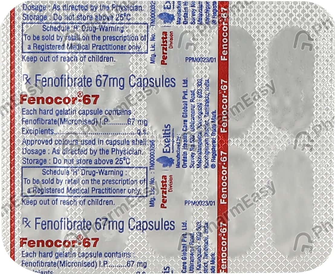 Fenocor 67 MG Capsule (10): Uses, Side Effects, Price & Dosage | PharmEasy