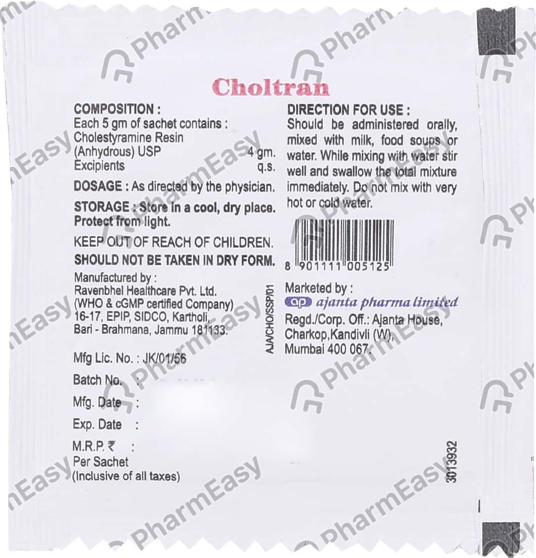 Cholestyramine Resin Uses at Owen Griver blog