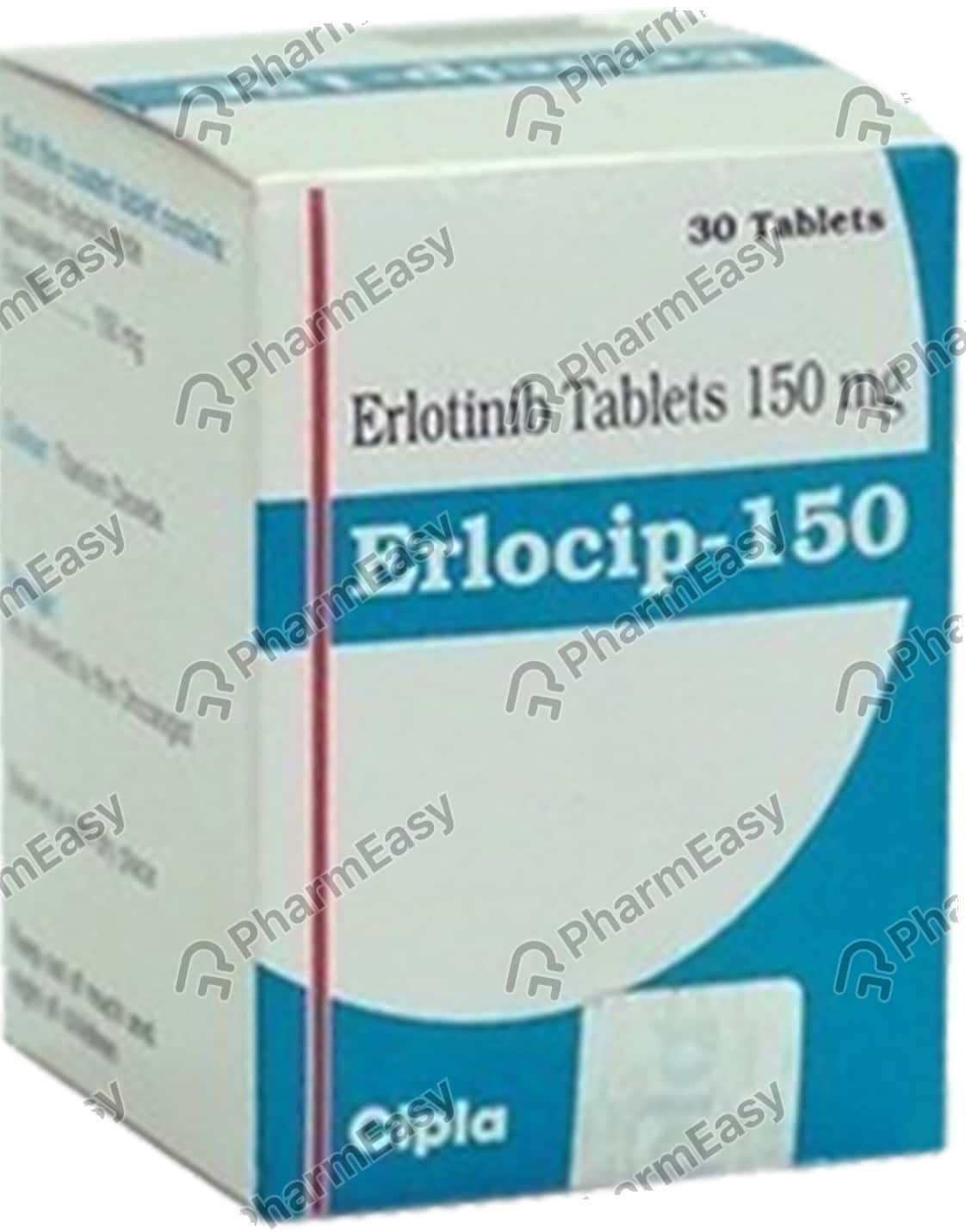 Erlocip 150 MG Tablet (30): Uses, Side Effects, Price & Dosage | PharmEasy
