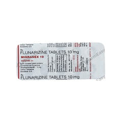 Buy Migranex 10 MG Tablet (10) Online at Flat 18% OFF* | PharmEasy