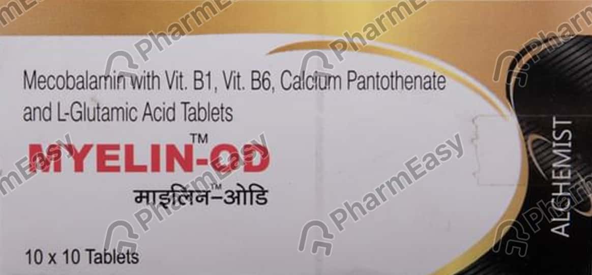 Buy Myelin Od Tablet Online & Save Up to 24% at PharmEasy