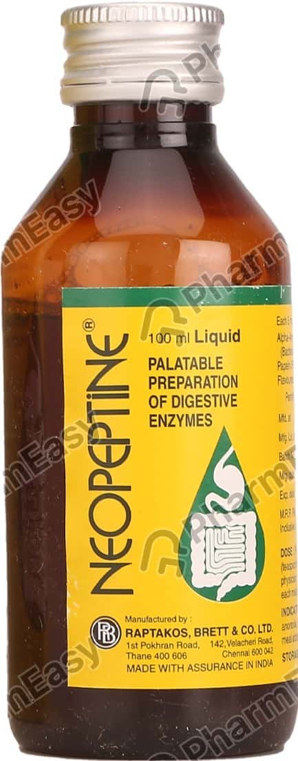 Buy Neopeptine Liquid 100ml Online at Flat 15% OFF | PharmEasy
