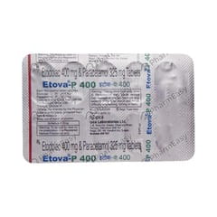 Etova P 400mg Tablet: Uses, Side Effects, Price & Dosage | PharmEasy