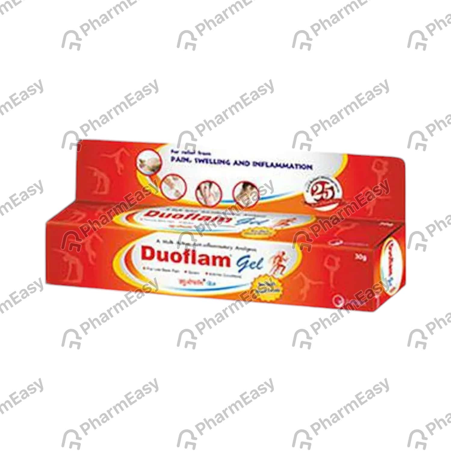 Duoflam Tube Of 30gm Gel: Uses, Side Effects, Price & Dosage | PharmEasy