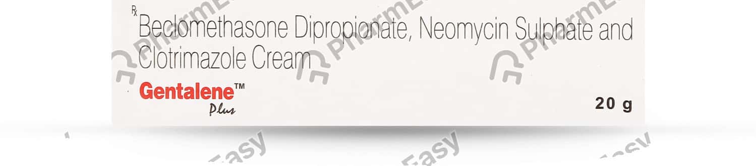 Gentalene Plus Tube Of 20gm Cream: Uses, Side Effects, Price & Dosage ...