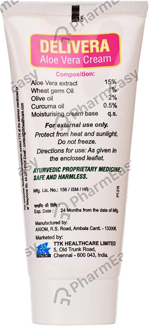 Buy Delivera Cream 50gm Online at Flat 15% OFF | PharmEasy