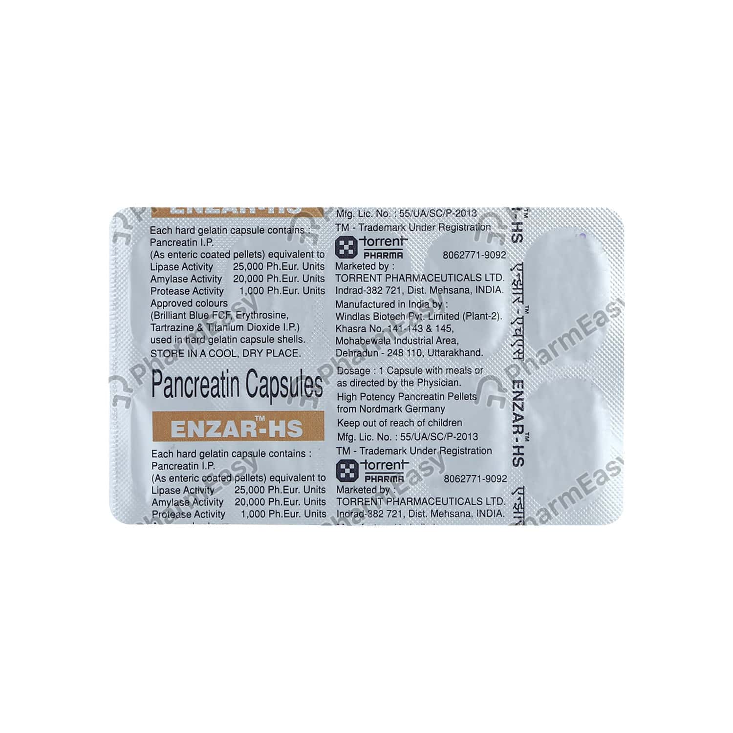 Buy Enzar Hs Strip Of 10 Capsules Online at Flat 18% OFF* | PharmEasy