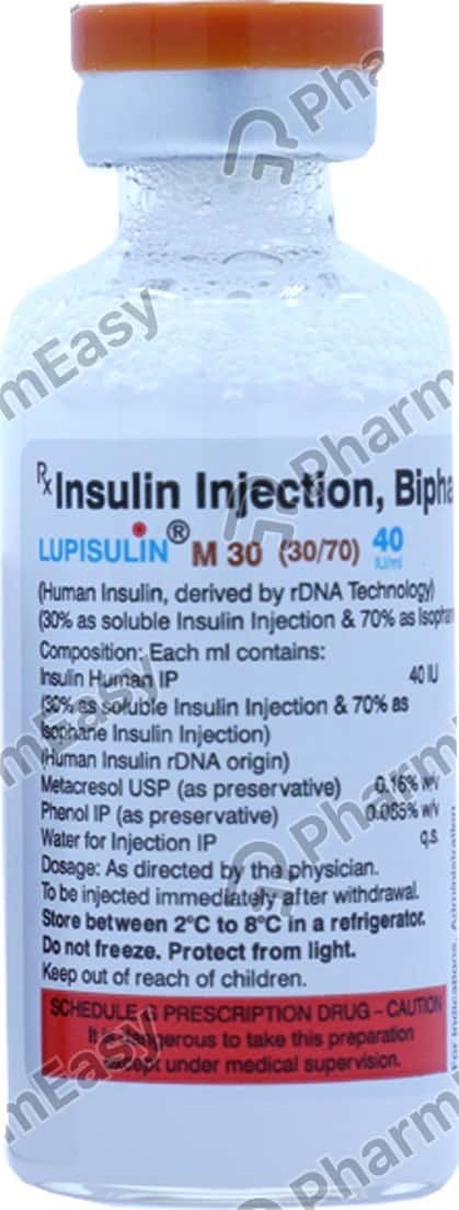 Lupisulin M 40 IU/ML Injection (10): Uses, Side Effects, Price & Dosage ...