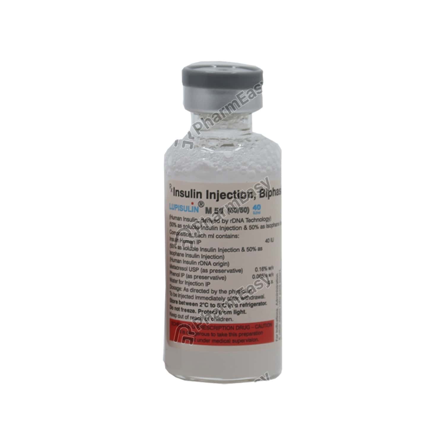 Lupisulin M 40 IU/ML Injection (10) - Uses, Side Effects, Dosage ...