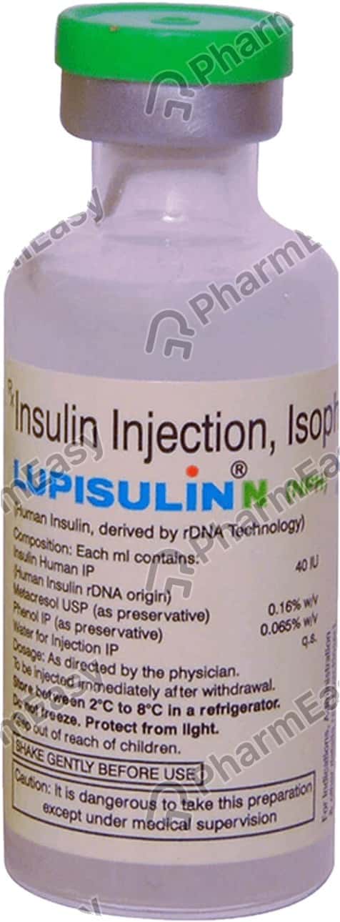 Lupisulin N 40 IU/ML Injection (10): Uses, Side Effects, Price & Dosage ...