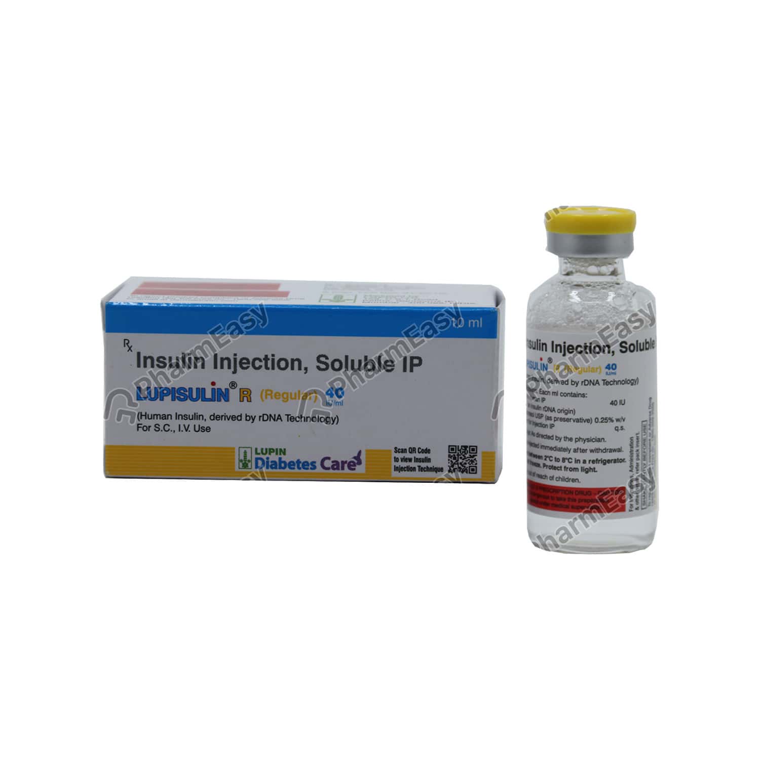 Lupisulin R 40 IU Injection (10) - Uses, Side Effects, Dosage ...