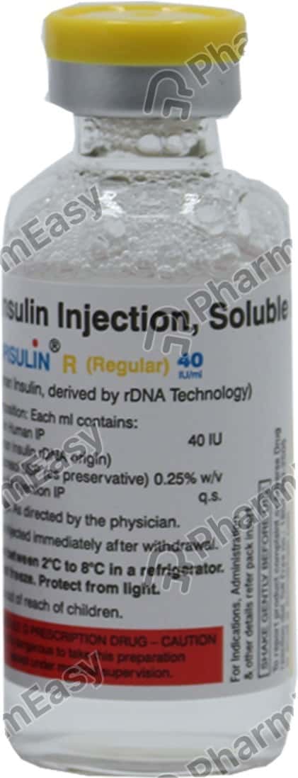 Lupisulin R 40 IU/ML Solution For Injection (10): Uses, Side Effects ...