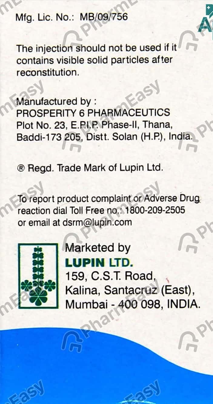 Merotrol 1000 MG Powder For Injection (1): Uses, Side Effects, Price ...