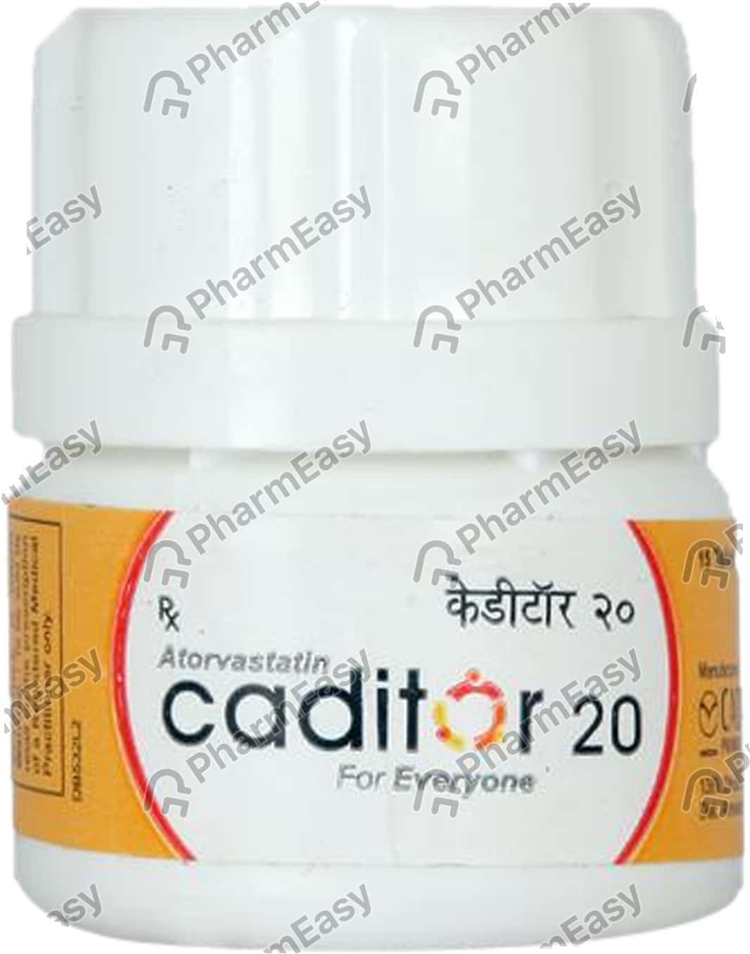 Caditor 20 MG Tablet (15): Uses, Side Effects, Price & Dosage | PharmEasy