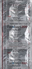 Farobact 200 MG Tablet (6): Uses, Side Effects, Price & Dosage | PharmEasy