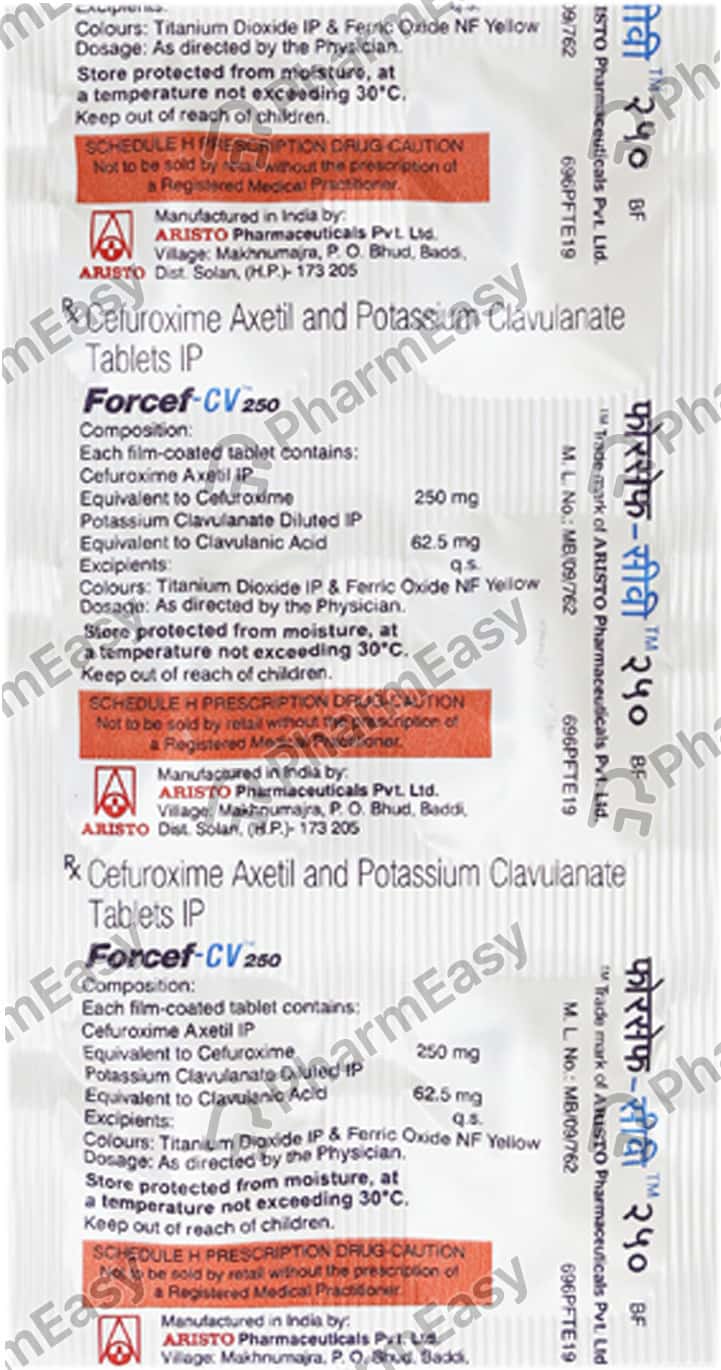 Covatil Cv 250mg Tablet: Uses, Side Effects, Price & Dosage | PharmEasy
