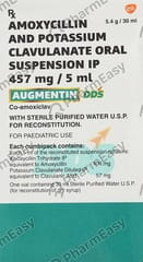 Augmentin DDS Dry Suspension: Uses, Side-effects, Price, Dosage & More ...